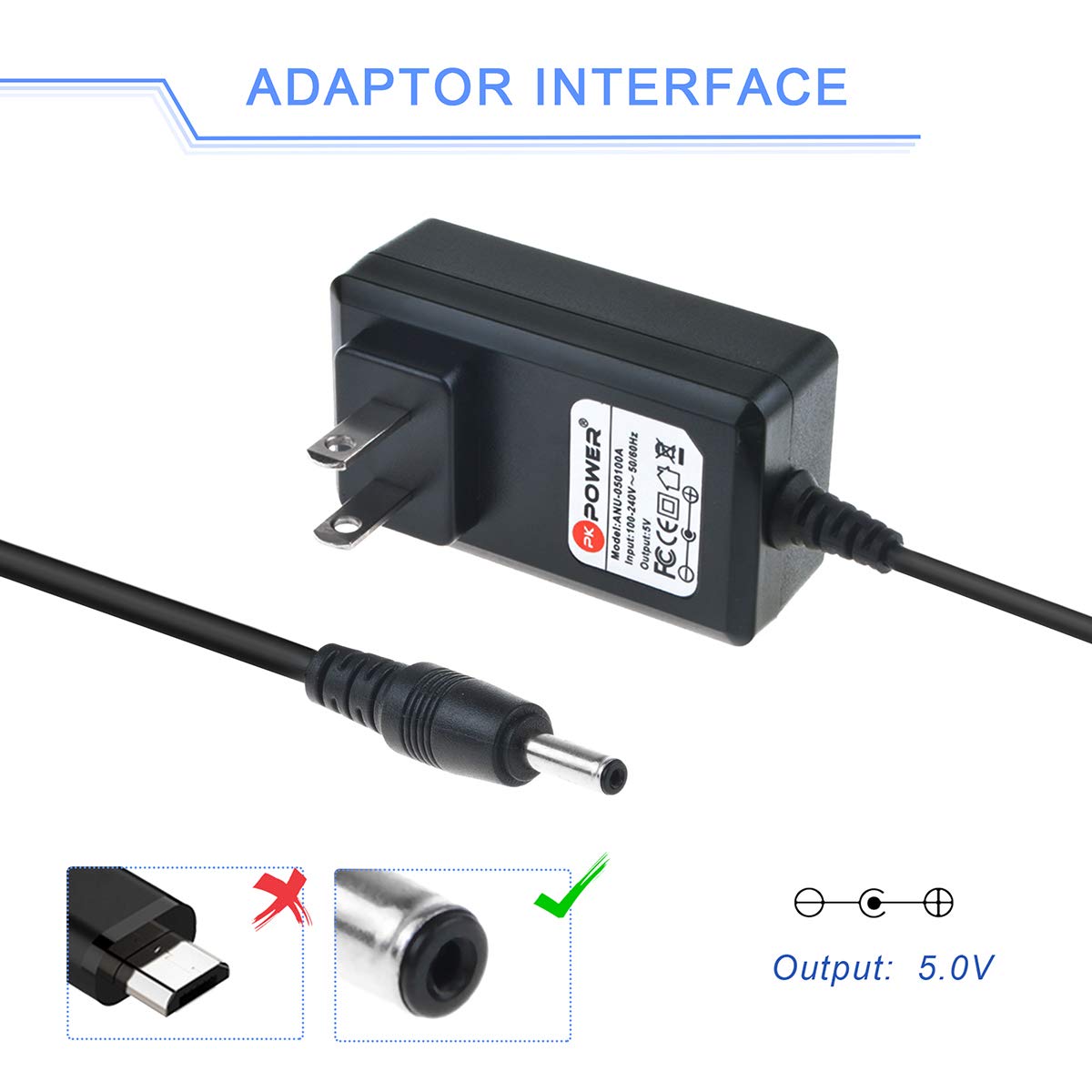 PK Power AC Adapter Charger Compatible with 6v 1a Mettler Toledo BTA231-690U Power Supply Charger