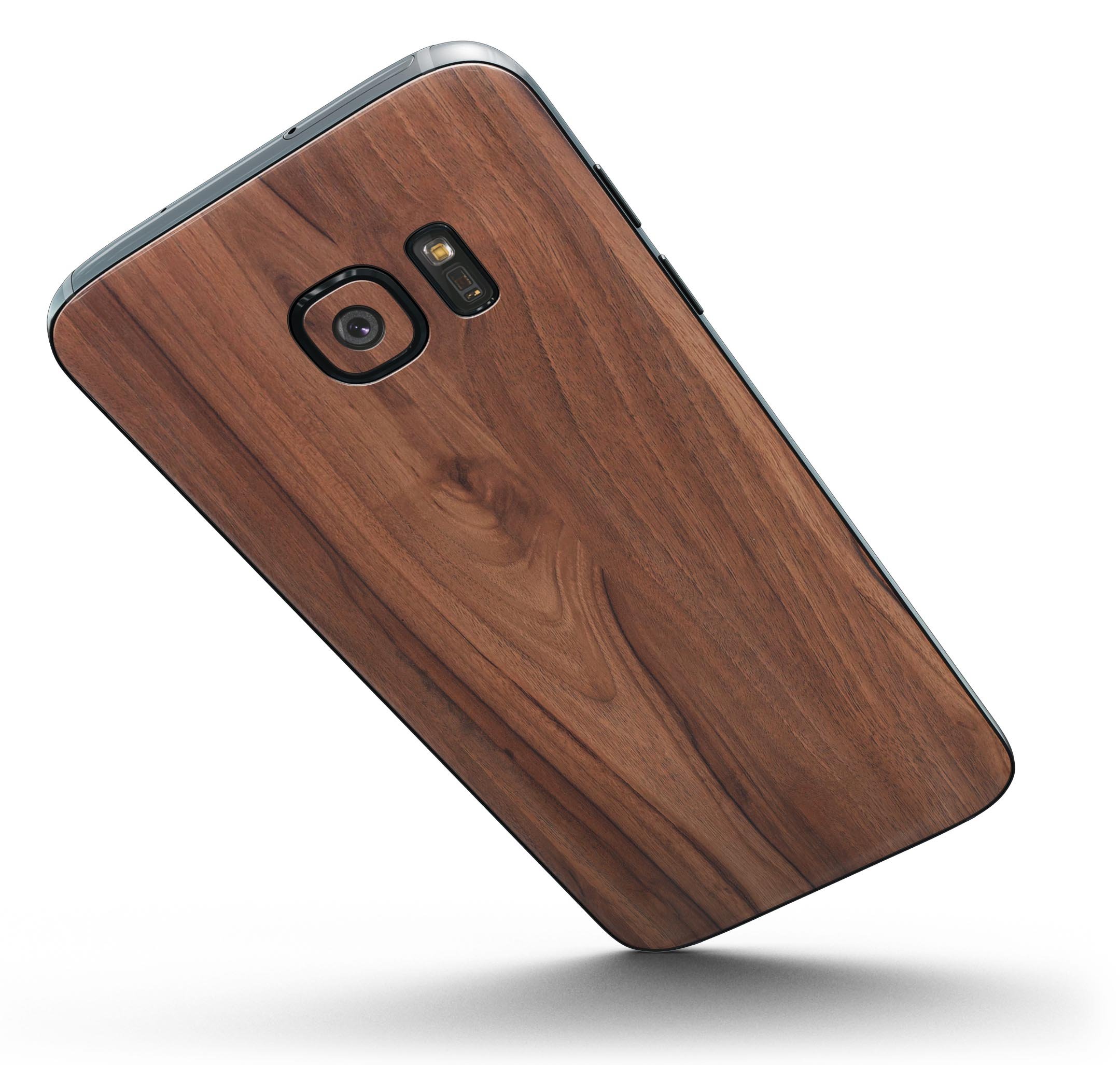Design Skinz Design Skinz Smooth-Grained Wooden Plank Full-Body Wrap Decal Skin-Kit for The Galaxy S7 Edge