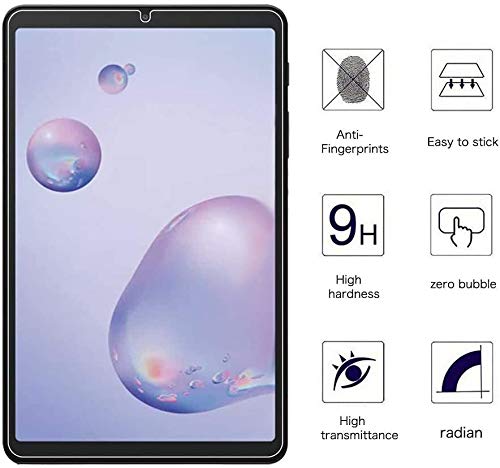 TANTEK [2-Pack Screen Protector for Samsung Galaxy Tab A 8.4 inch(2020,SM-T307/T307U),Tempered Glass Film,Ultra Clear,Anti Scratch,Bubble Free