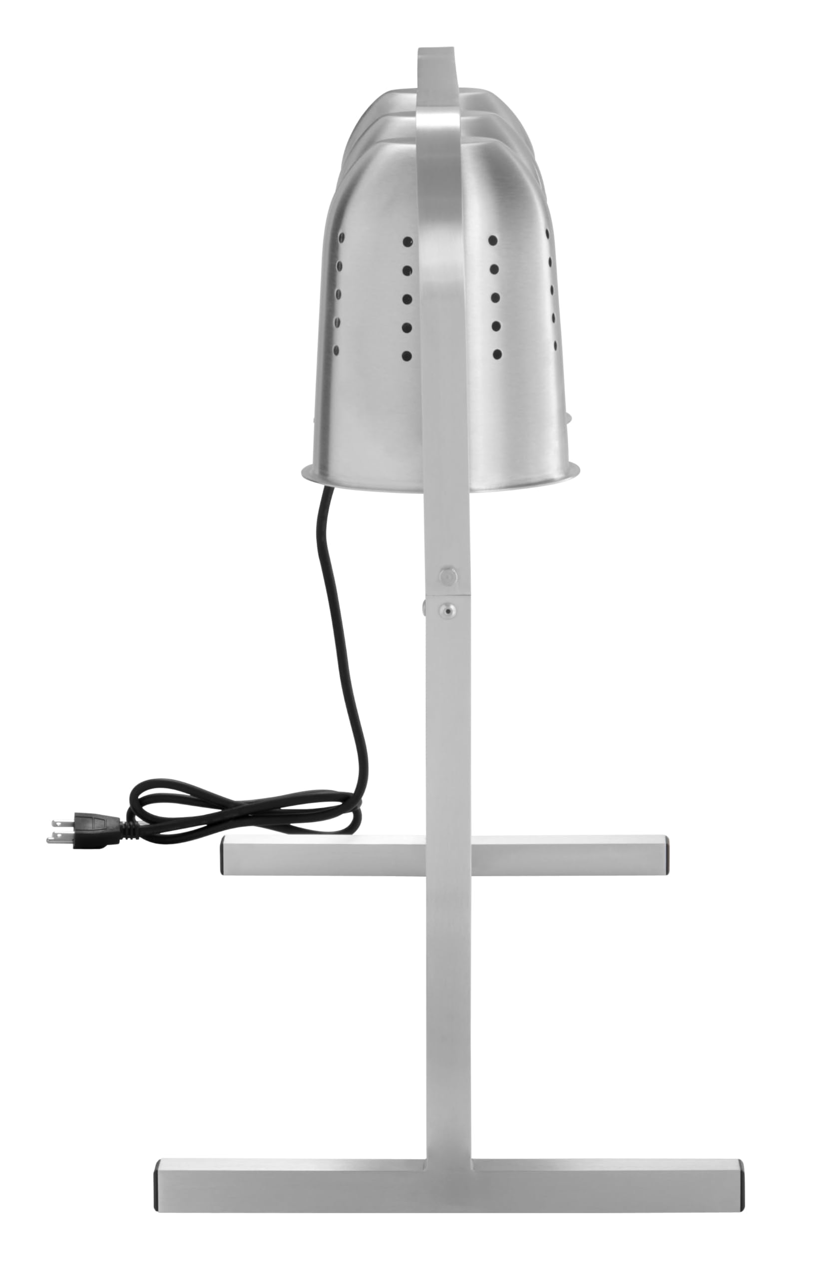 Kratos 31M-005 Bulb Warmer, Three Bulb Heat Lamp, Silver, 120V, 750 Watts, Countertop Electric Food Warmer for Restaurants
