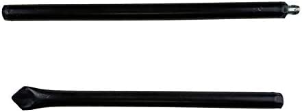 GameMaker Gravity Skillet & Pole | Open Fire Camping Griddle/Skillet Black | Skillet dimensions: 18.625β x 15.625β