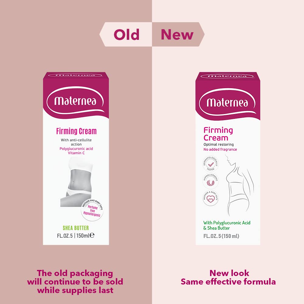 Maternea Firming Cream. Helps the skin restore its hydrated and healthy appearance after birth. – 5 FL OZ (150ml)