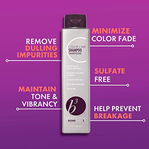 B3 Brazilian Bondbuilder Color Care Shampoo, 12 Fl Oz (Pack of 1)