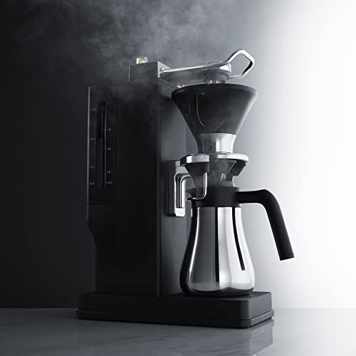 BALMUDA The Brew | Automatic Pour Over Coffee Maker | Clear Brewing Method | Precise Temperature Regulation | Three Brewing Modes – Regular, Strong, Iced | Compact Design | K06H-BK | US Version