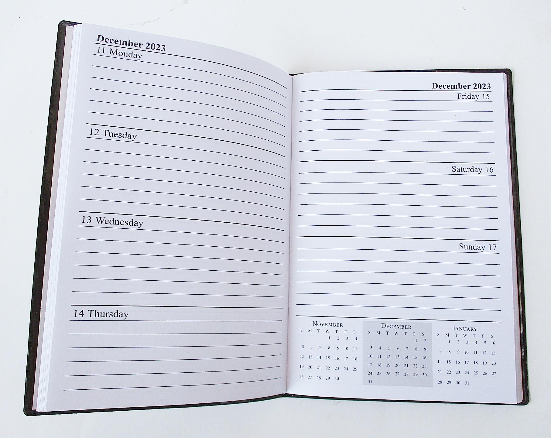2023-2024 Student Monthly Weekly Planner (Red)