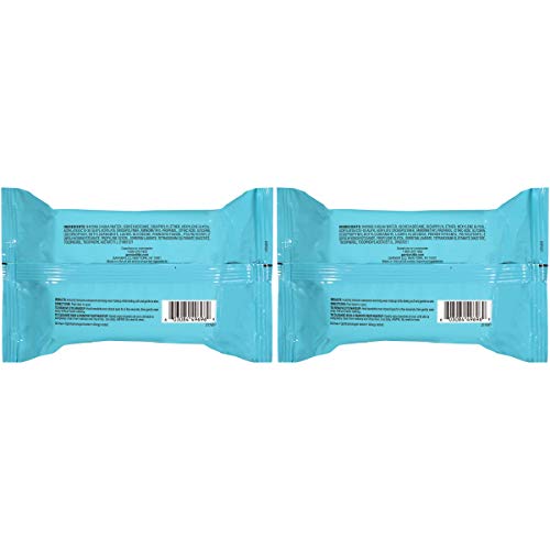 Garnier Micellar Facial Cleanser & Makeup Remover Wipes for Waterproof Makeup (25 Wipes), 2 Count (Packaging May Vary)