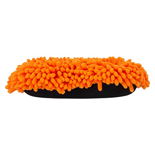 SCRUBIT Microfiber Car Wash Sponge - Non-Scratch Wash Mitt Microfibers for Cleaner Cars, Great for Everyday Cleaning - Automobile Cleaning Sponges Essential Part of Any Car Wash Kit - 2 Pack