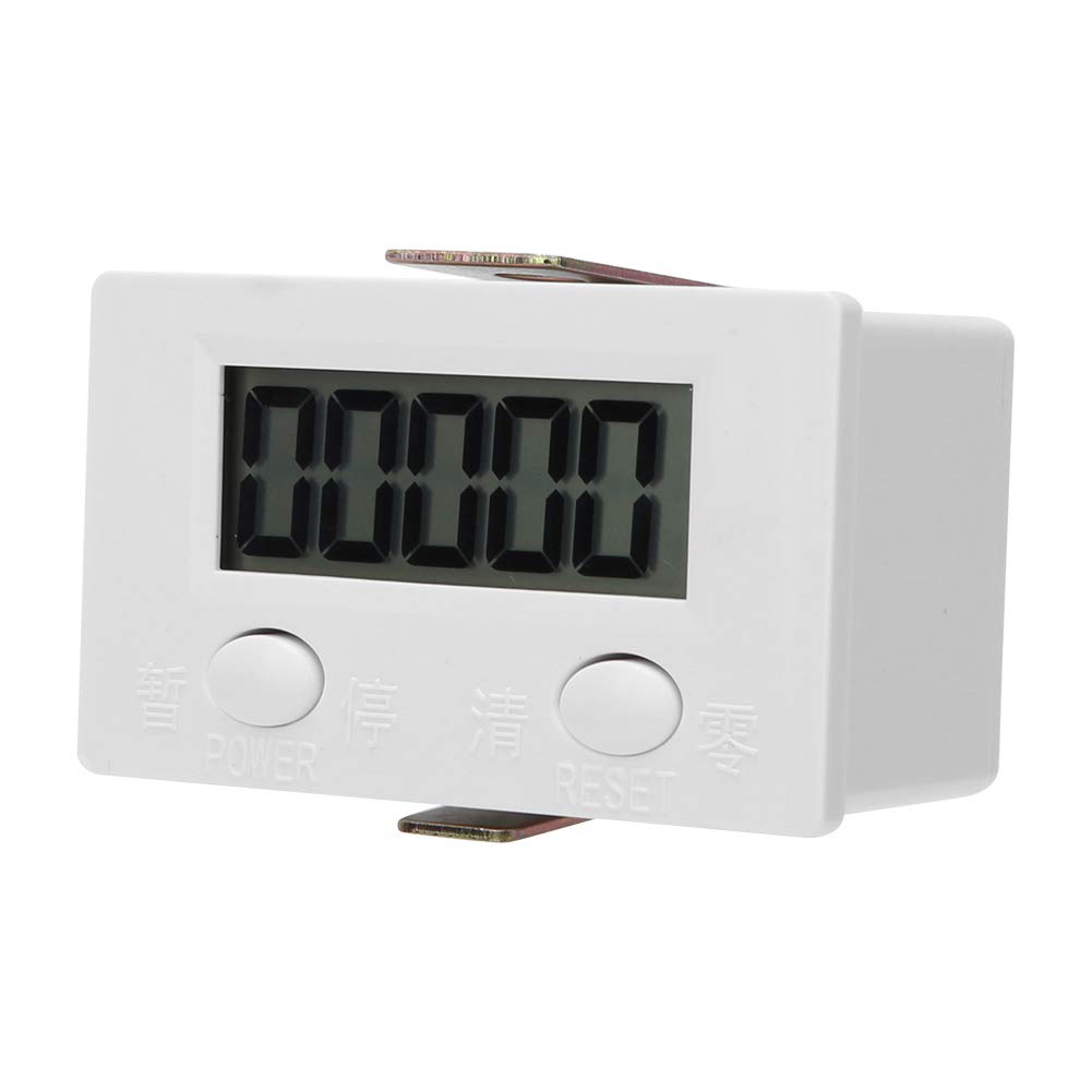 Garosa Tally Counter Digital Counter 5 Digit 0~99999 LCD Display Electronic Tally Counter Digit Number Lap Counter