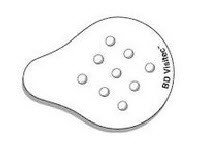 Beaver-Visitec Int 581040 Eye Shield Clear With Vent Hole 3"X2-1/2Univ 50/Ca