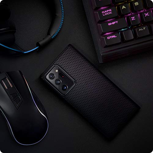 Spigen Liquid Air Armor Designed for Samsung Galaxy Note 20 Ultra 5G Case (2020) - Matte Black