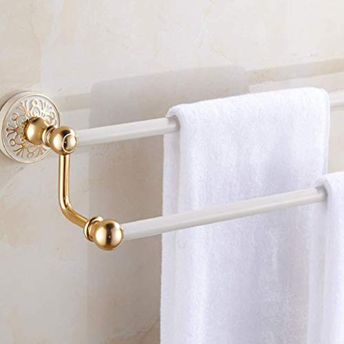JJZXD Bar Towel Towel Holder for Kitchen Bathroom Laundry Room Non-Drilling Wall Mounted Hanging Towel Holder