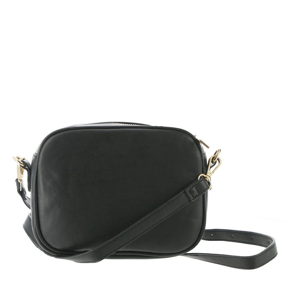 bebe Aliah Camera Crossbody Bag Black