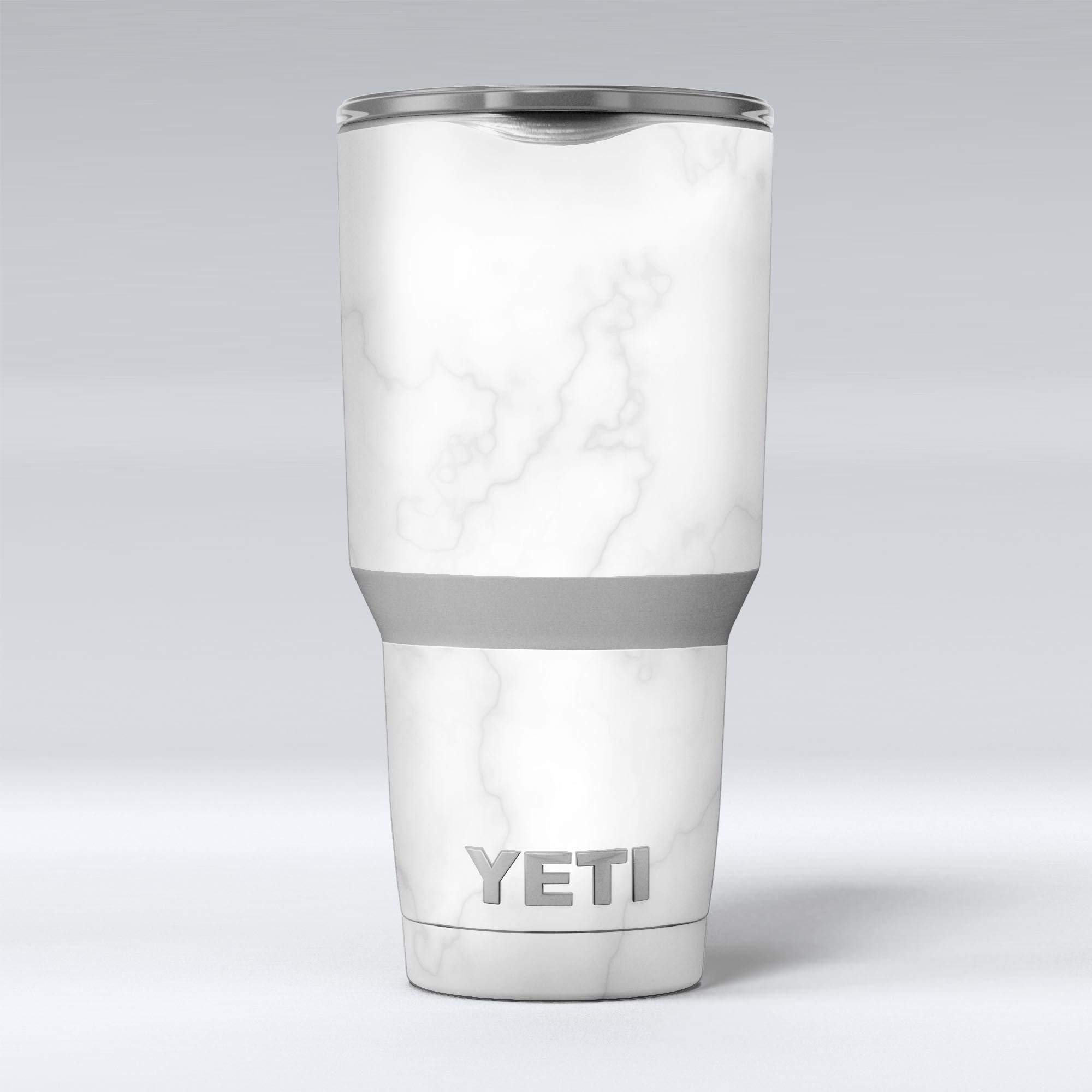 Design Skinz Slate Marble Surface V49 - Skin Decal Vinyl Wrap Kit Compatible with The Yeti Rambler Cooler Tumbler Cups