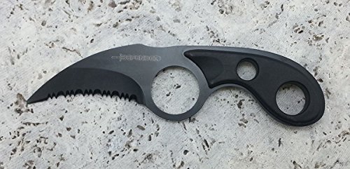 5.5" Karambit Black MINI NECK Carbon Steel Sharp Tactical Fixed Blade Knife Claw Hunting Fishing Survival Necklace HK07