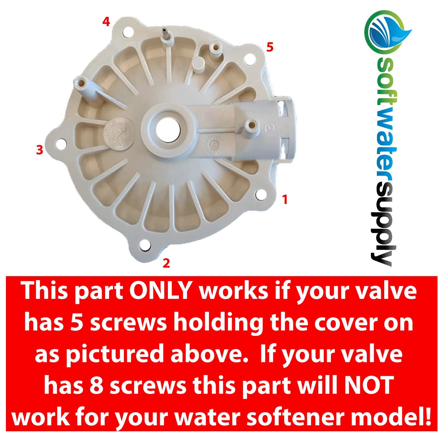 42-3437 Water Softener Bypass Valve with Threaded Connections