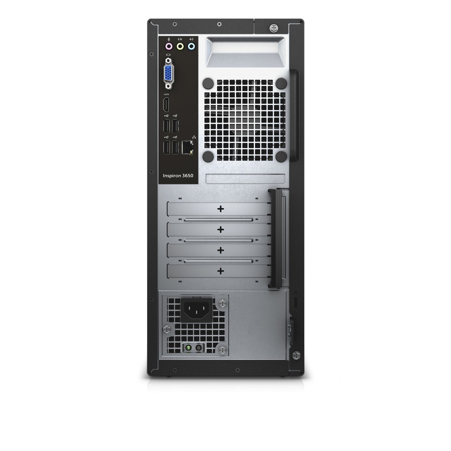 2016 Dell Inspiron 3650 Desktop Black (Intel Core i3-6100 Processor 3.70 GHz, 8GB DDR3L RAM, 1TB HDD, DVD, Wifi, Bluetooth, Windows 7/10 Professional) Keyboard/Mouse Included