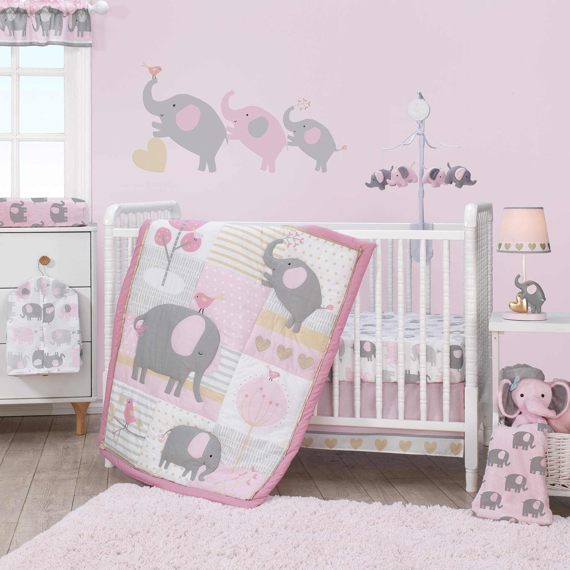 Bedtime Originals Eloise Baby Blanket , Multicolor , 30x40 Inch (Pack of 1)