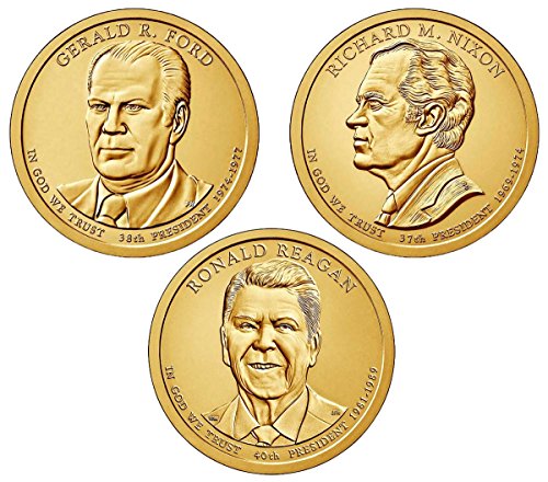 2016 P, D Presidential Dollar 6-Coin P & D Uncirculated