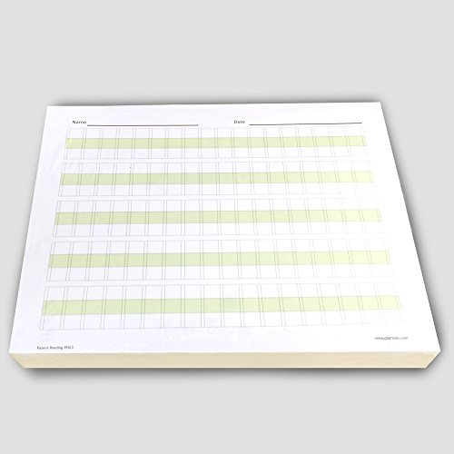 Channie’s Practice Handwriting & Printing Paper Workbook One Page A Day, 250 Pages Front & Back, 125 Sheets, Grades PreK – 1st, Size 8.5” x 11” Summer School, Summer Bridge