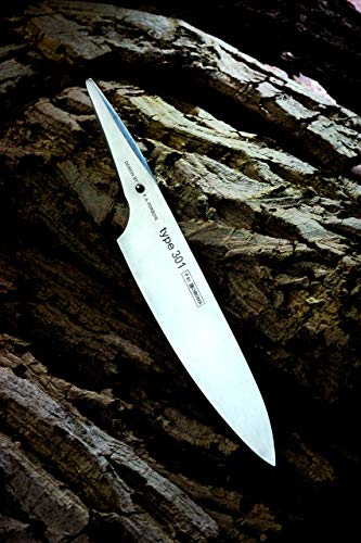 Chroma Type 301 Designed By F.A. Porsche 10 Inch Chef Knife P01, Silver