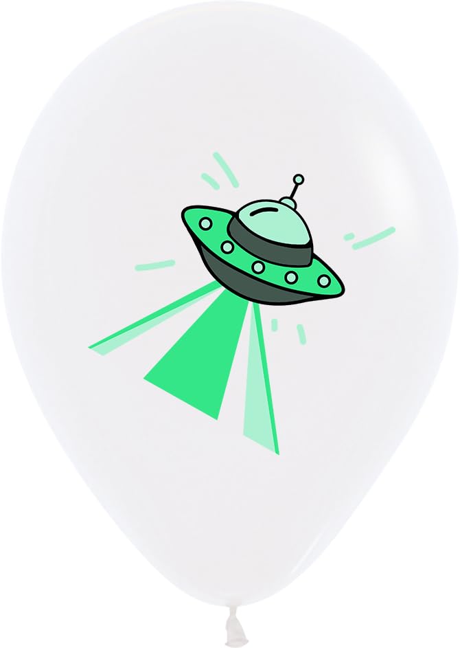 30pcs alien latex balloons