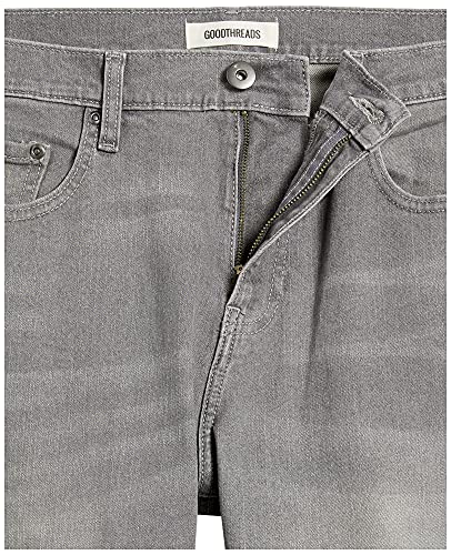 Amazon Essentials Men's Athletic-Fit Jean (Previously Goodthreads), Grey, 30W x 28L