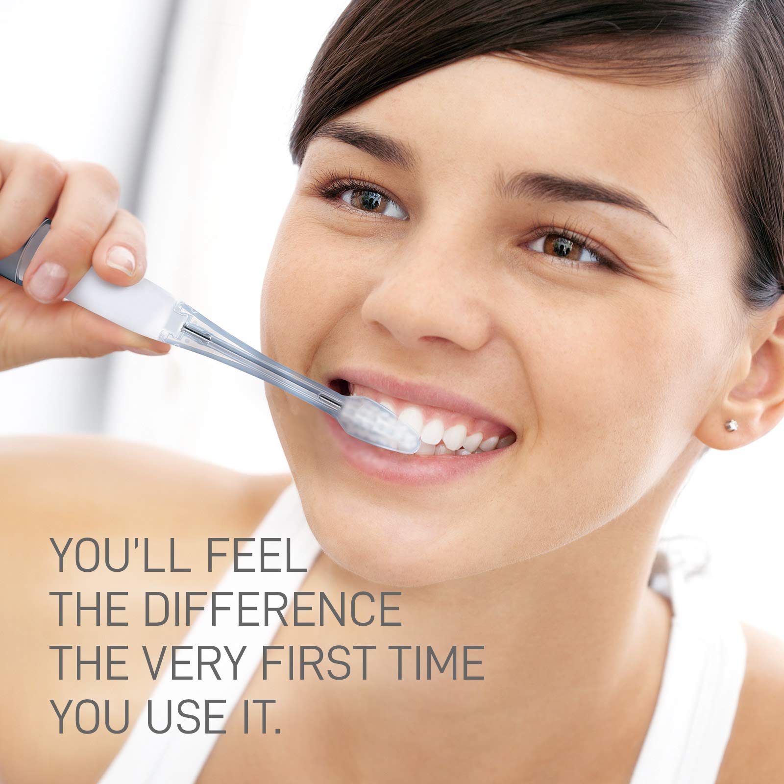 IONIC KISS IONPA DH Home Black Ionic Power Electric Toothbrush Black, Easy-to-use, Brushing Timer, 3 Modes, 2 Soft Extended Filament Brush Heads Made in Japan, You, hyG, DH-311BK