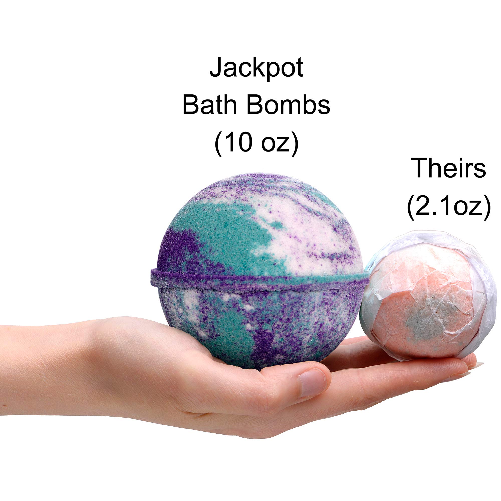 Bath Bomb with Size 8 Ring Inside Mermaid Daydream Extra Large 10 oz. Made in USA