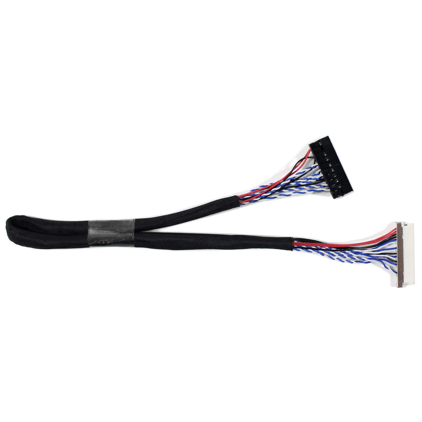 VSDISPLAY LVDS Cable DF19-20P Single Wire 20 pin 1ch 6bit for 10.4 inch 12.1 inch 13.3 inch LCD Screen