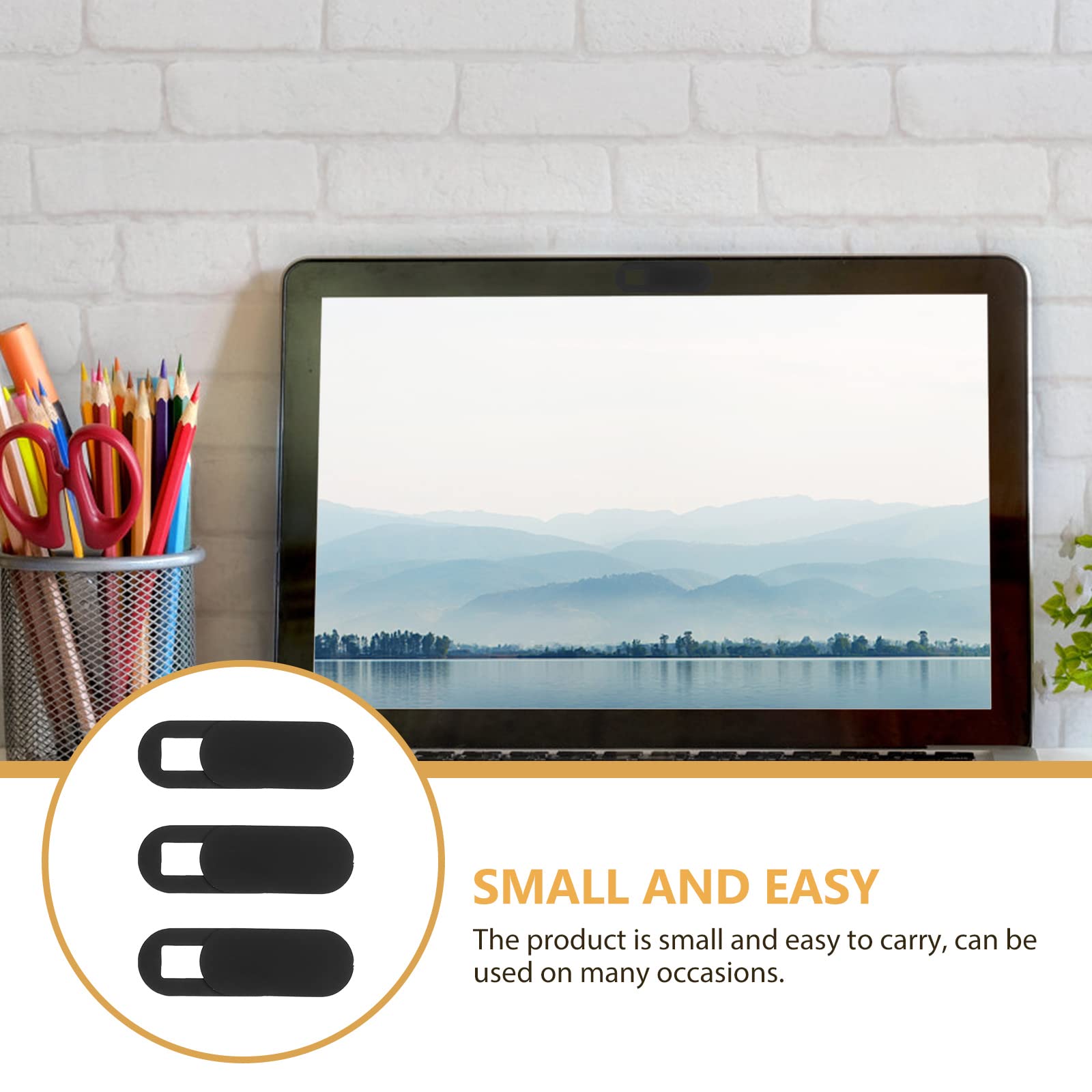 3 Pcs Lens Privacy Protection Laptop Cover Slide Webcam Phone Slide Protector Cover Slide Privacy Cover Shield Cover