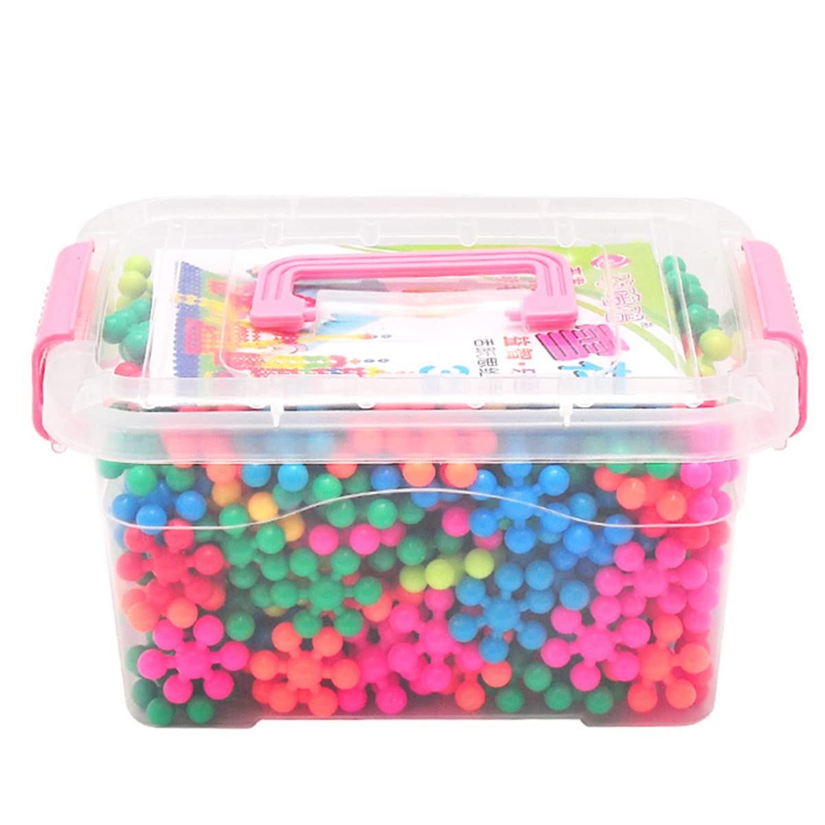 300 PCS STEM Building Blocks Educational Construction Engineering Set Building Discs Toys Sets Interlocking Creative Activities Blocks Kit for Kids Boys and Girls