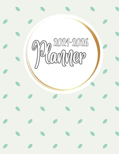 2024-2026 Monthly Planner: 3 Year Calendar Large Size 8.5x11 inches | 36 Months Jan 2024 - Dec 2026 with Federal Holidays | Monthly Design ( Calendar 2024-2026 for Purse)