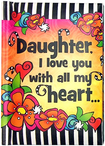 Blue Mountain Arts Little Keepsake Book "Daughter, I love you with all my heart" 4 x 3 in. Sentimental Mini-Book Is Perfect Christmas, Birthday, Graduation, or Anytime Gift from Mom, by Suzy Toronto