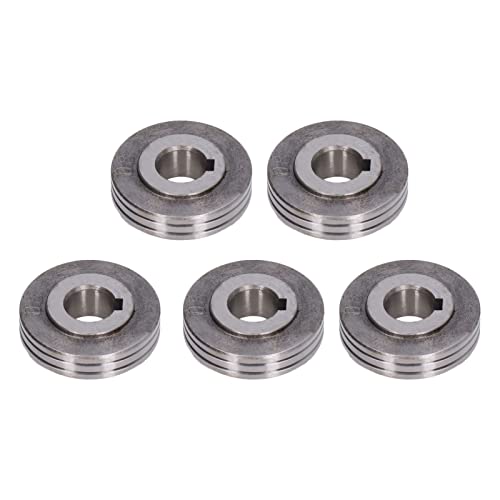 5Pcs Welder Wire Feed Roller Groove Feeding Guide Wheel 0.8 to 1.0mm for Electronic Appliances, Instrumentation, Home Appliances, Welding Components