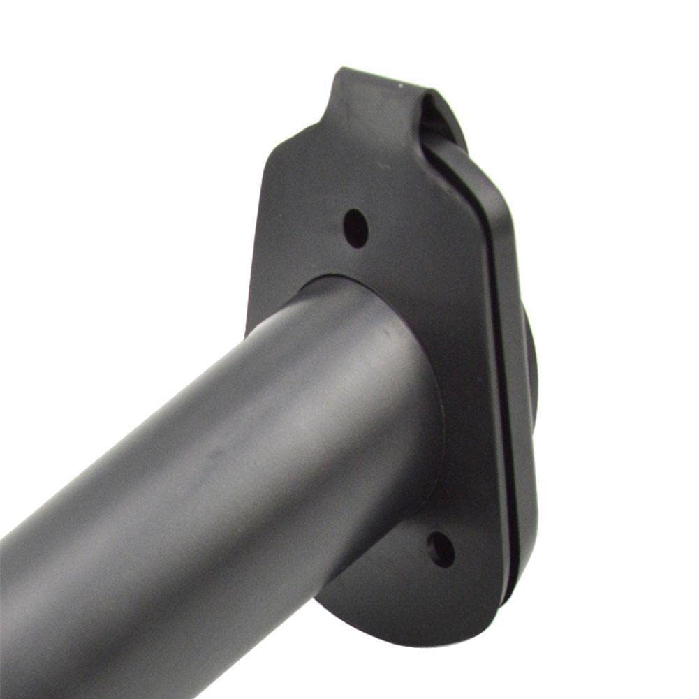 2Pcs Plastic Flush Mount Fishing Boat Rod Holder Bracket With Cap Cover for Fishing Kayak Pole Fishing Tackle Accessory Tool