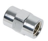 Belmed Coupler Fitting - Female 1/4NPT X Female 6004-0000-0022