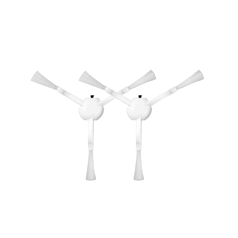 2Pcs White Side Brush/Fit for Xiaomi Mi Robot Vacuum Mop 2 Pro + Robotic Cleaner STYTJ02ZHM STYJ02ZHM Part Kits Spare Components