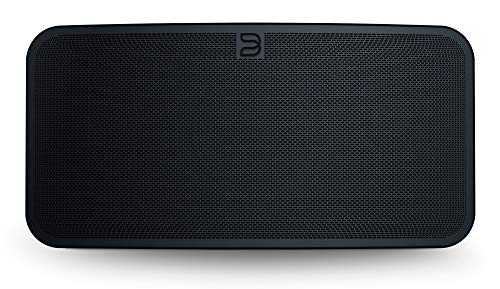 Bluesound Pulse Mini 2i Compact Wireless Multi-Room Smart Speaker with Bluetooth - Black - Compatible with Alexa and Siri
