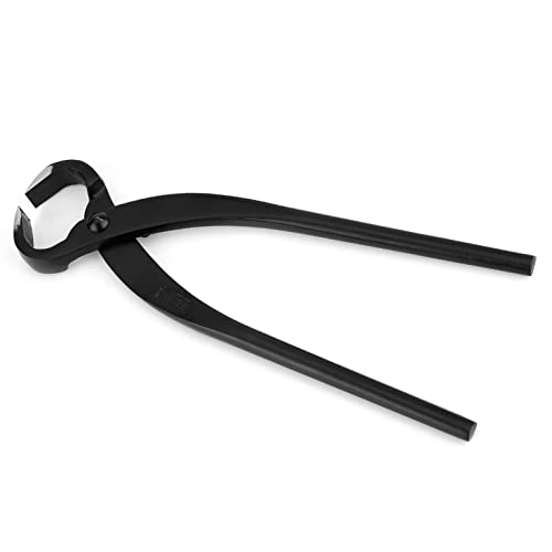 205mm Professional Bonsai Root Cutter Grade Manganese Steel Alloy Concave Root Cutters Gardening Plants Bonsai Tools