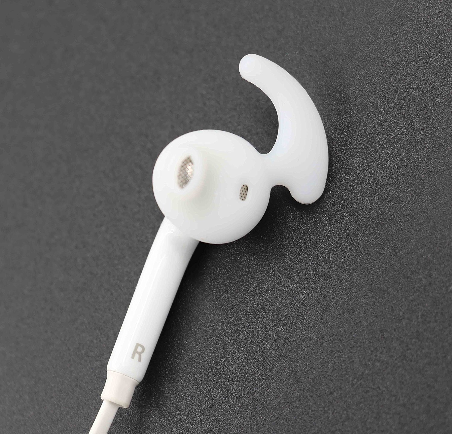 BLUEWALL Eargel Ear Cover Ear Gel for Wireless Headphones, Sport Ear Buds for Samsung Note 5 Galaxy S6 S6edge S7 S7 Edge,Durable Soft Gel Comfortable in Ear Design,4 Pair, White