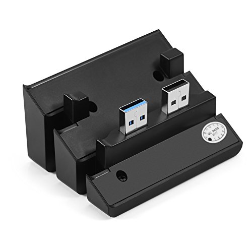 Portable USB Hub 2.0 & 3.0 Hub Controller Adapter for PS4 Pro Console