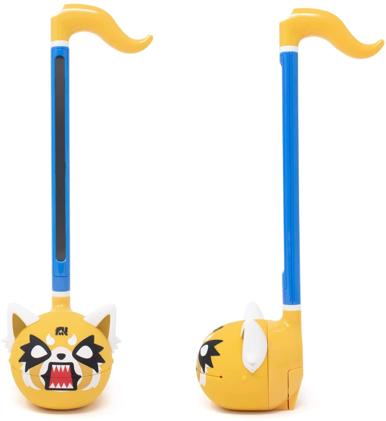 Special Edition Sanrio Otamatone (2 Pc. Set - Aggretsuko Sweet + Rage) - Fun Electronic Musical Toy Instrument by Maywa Denki (Official Licensed) [Includes Song Sheet and English Instructions]