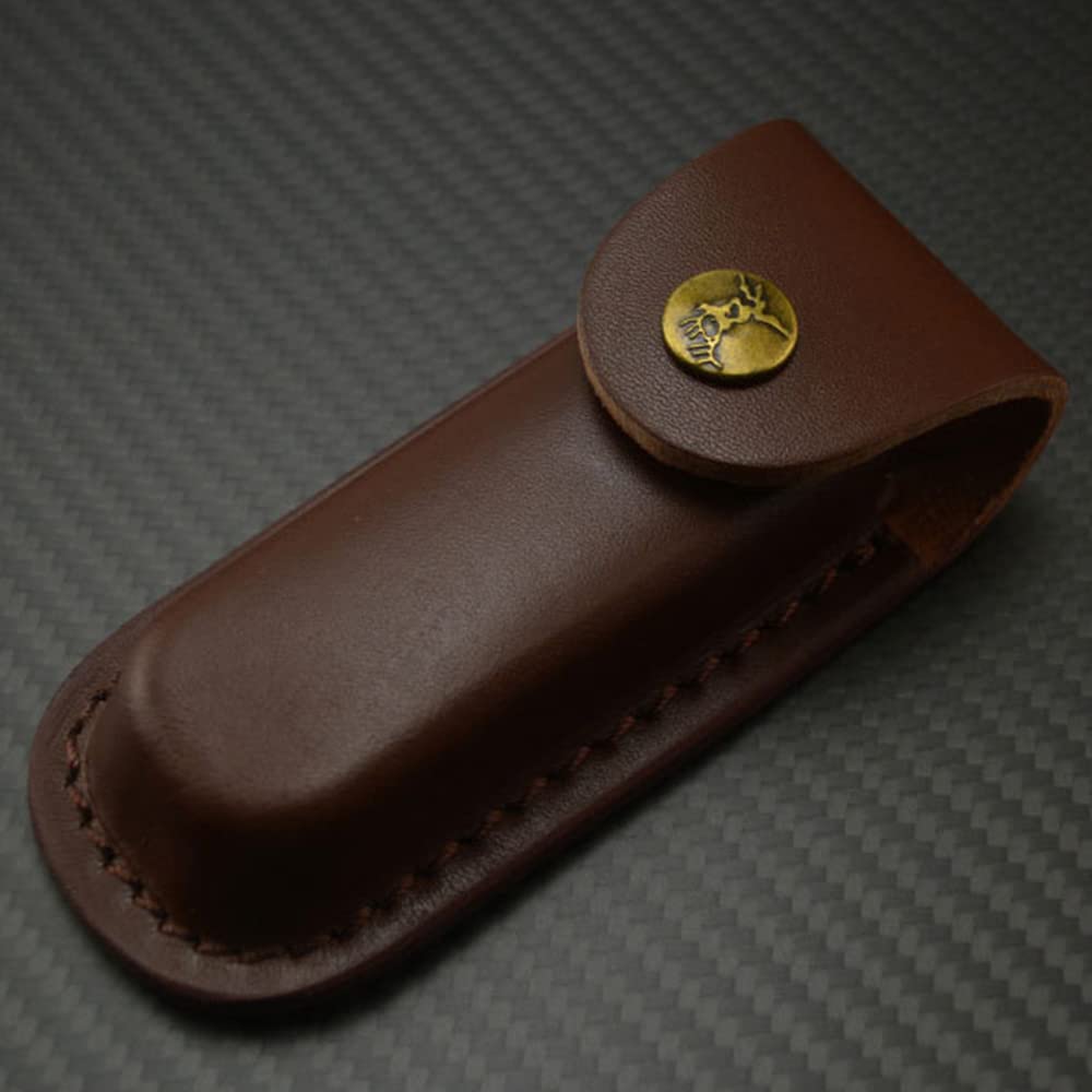 2024 Multi Tool Leather Knife Sheath Folding Pocket Pouch Holster for 5/4.75" Folding Multi-Tool