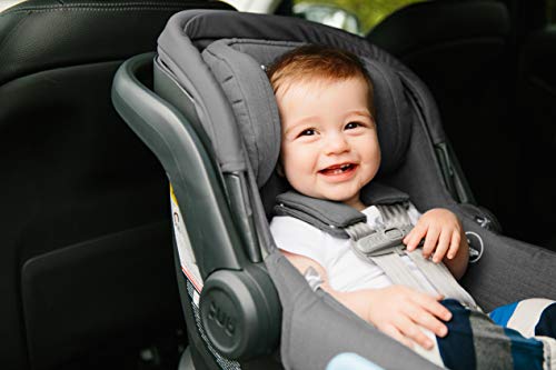 UPPAbaby MESA Infant Car Seat - Jordan (Charcoal Melange) Wool Version + Travel Bag for MESA