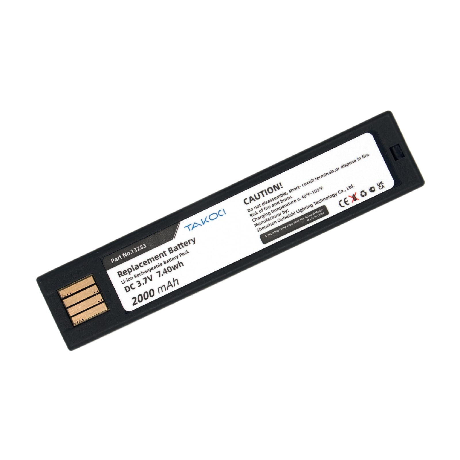 Youejoeq (12-Pack BAT-SCN01 Lithium-ion Battery Replacement for Voyager 1202g Voyager 1452g Xenon 1902g Xenon 1902h Granit 1911i Granit 1981i 3820 3820i wirelss scanners