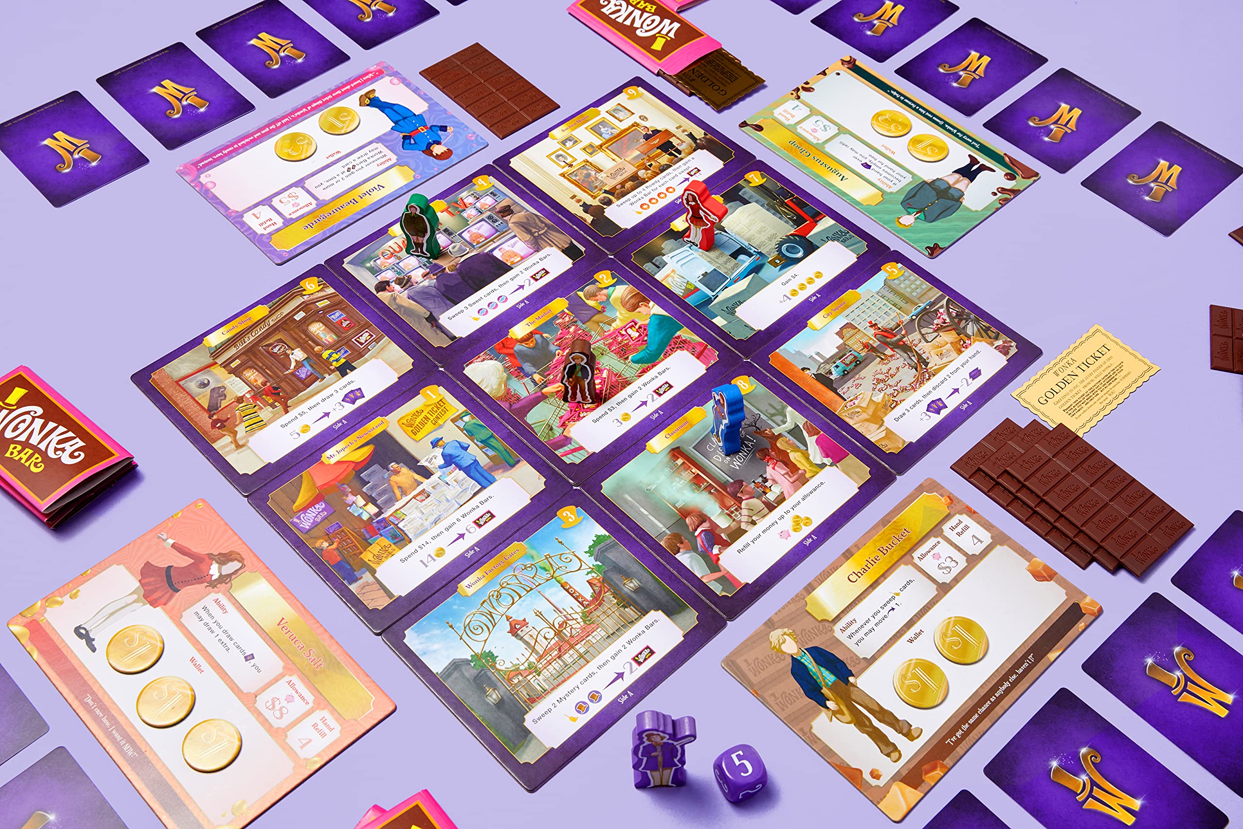 Buffalo Games - Willy Wonka's The Golden Ticket Game, 10 years