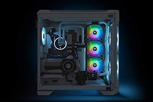 Thermaltake Pure Duo 12 ARGB White 2 Pack PC Case Fan 120mm CL-F097-PL12SW-A FN1466
