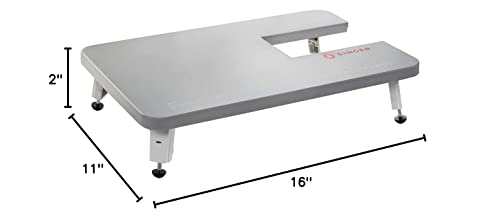 Singer 4411, 4423, 4432, and 4452 Mechanical Heavy Duty Sewing Machines Extension Table, Gray