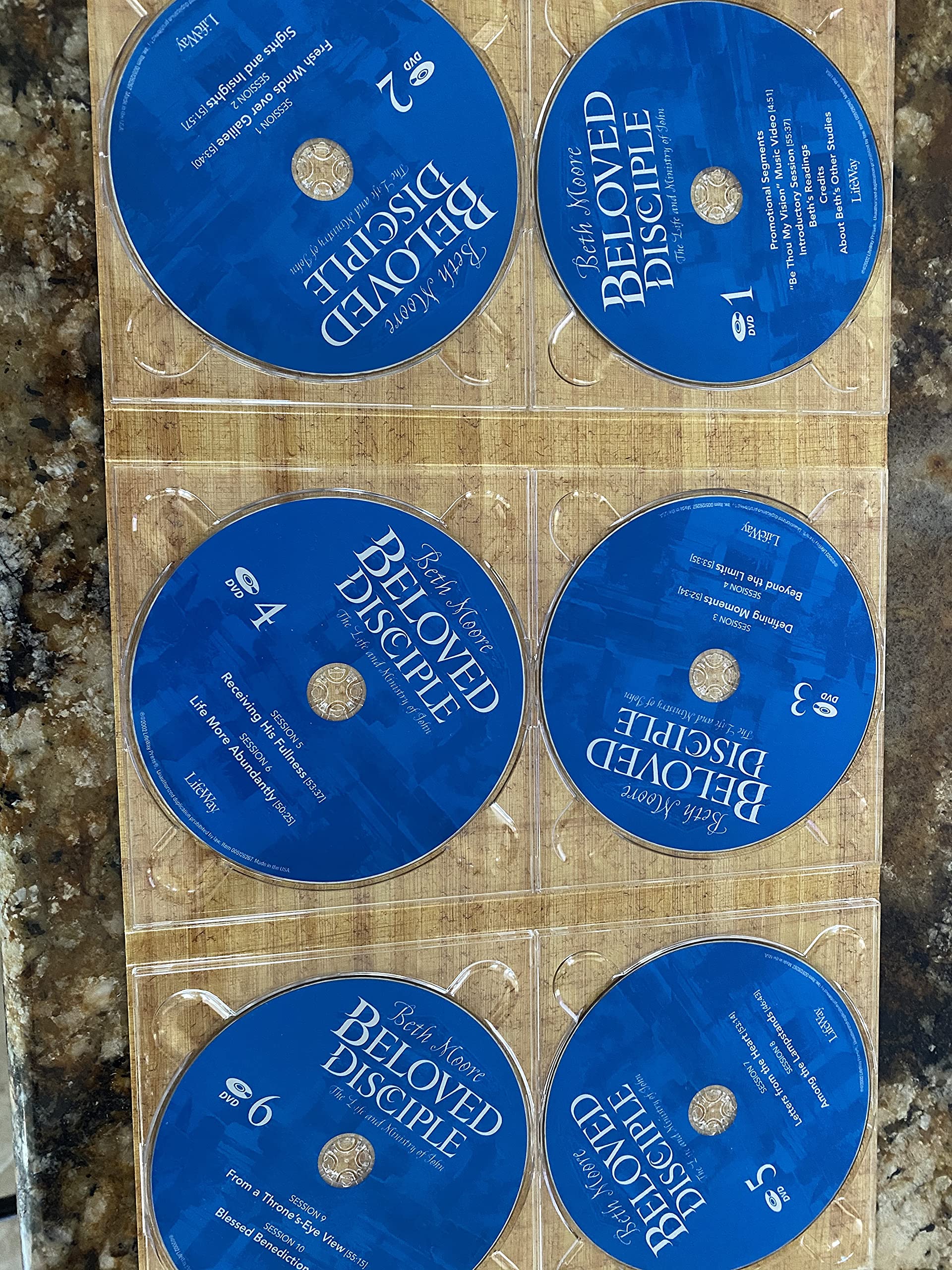 Beth Moore Beloved Disciple The Life and Ministry of John (DVD Set)(DVD-ROM)