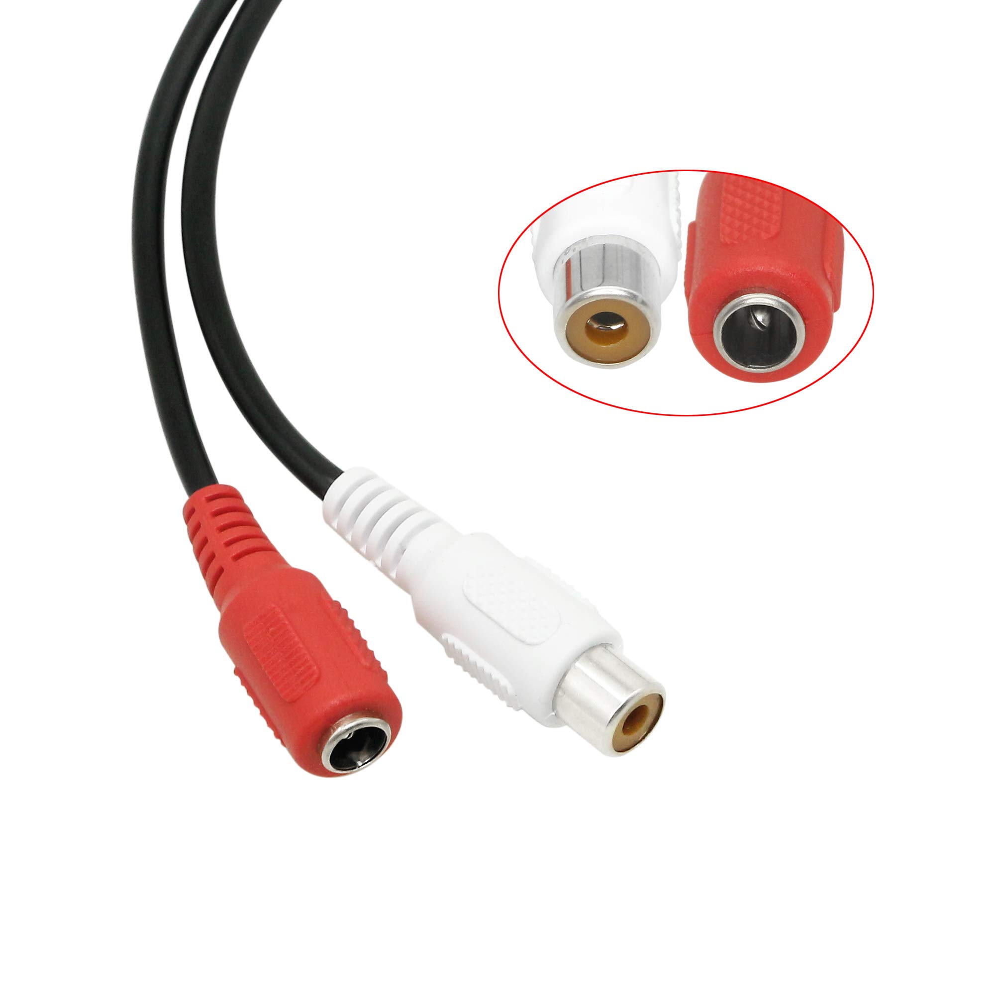 XMSJSIY CCTV Microphone,Pickup Audio Mic,Sound monitor kit microphone High Sensitive for CCTV Security Camera DVR Surveillance System